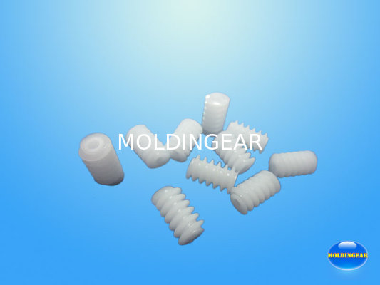 Wholesale of standard 0.5M plastic worm and worm gear in various length