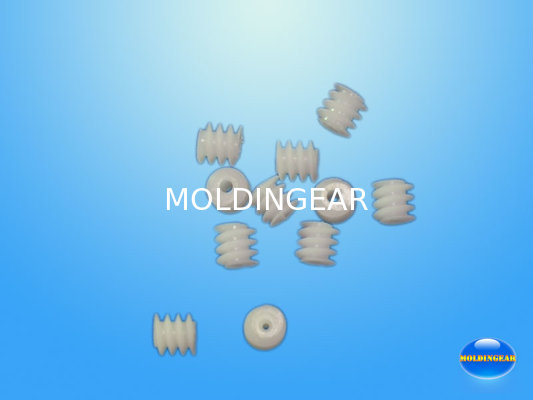 Wholesale of standard 0.5M plastic worm and worm gear in various length