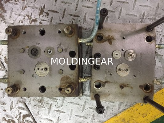Custom designed injection mould for high-precision plastic gears and parts