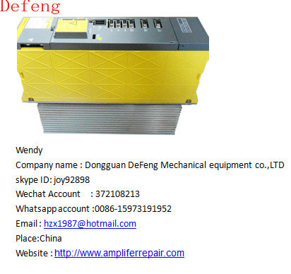 fanuc amplifer ,A16B-3200-0361 ,A06B-6079-H105 ,FANUC injection molding machine ,fanuc plastic machine