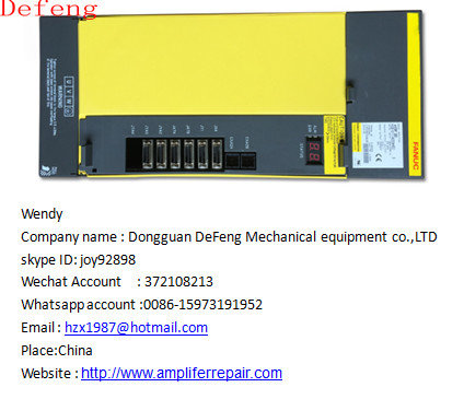fanuc amplifer ,A16B-3200-0361 ,A06B-6079-H105 ,FANUC injection molding machine ,fanuc plastic machine
