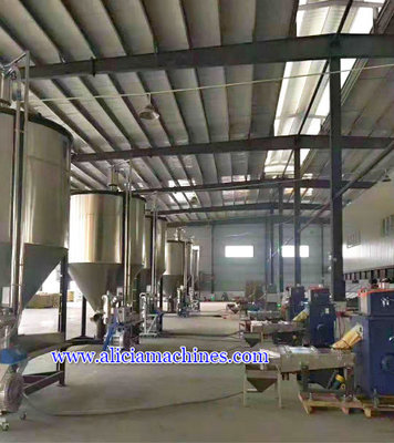 Stainless Steel 500KG Plastic Screw Vertical Type Paddle Mixers Blenders Machines