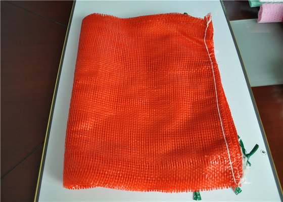 Lightweight PE Plastic Mesh Bags Leno Mesh Material For Agriculture Package