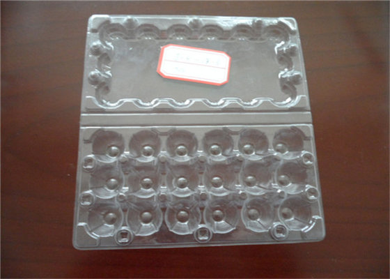 Hatching Clear Egg Cartons Tray With Lid ,  Egg Tray Plastic For Egg Packaging