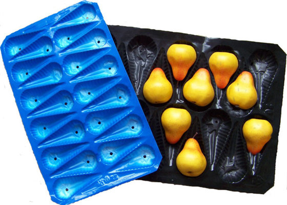 Disposable Fruit Packaging Trays For Pear Mango Easy To Take , 29*39 Cm