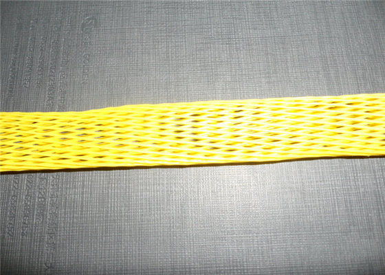 Yellow Recyclable EPE Foam Net Packaging Wine Bottle Protective For Shopping Mall