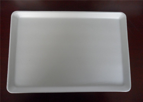 Disposable PS Foam Tray , Small Decorative Plastic Trays For Food Packaging