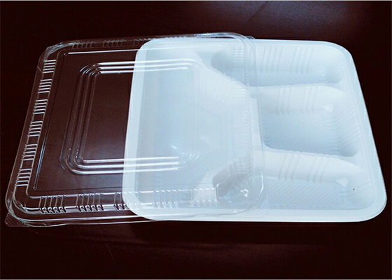 Stackable Disposable PP Food Tray Packaging For Fruits And Vegetables