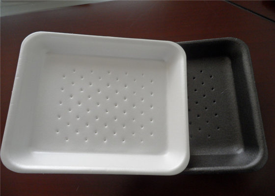 Solid Color Empty PS Foam Tray Convenient Food Meat Packaging For Decoration