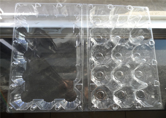 Clear Lucite Thermoformed Plastic Quail Egg Tray For Beautify The Eggs