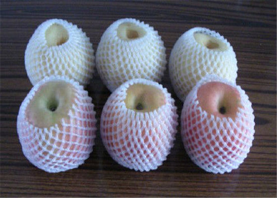 Multiple Perforations Fruit Foam Net Two Sides Tapered , 3cm -12cm Width