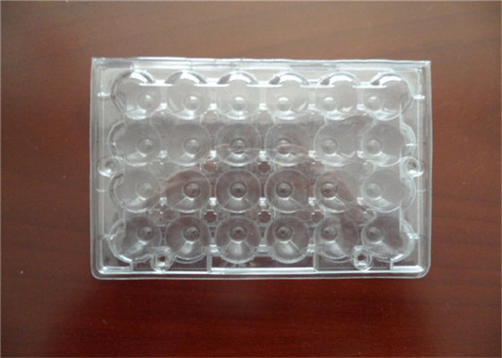 Professional Plastic Quail Egg Trays , Clear Plastic Egg Cartons With Holes