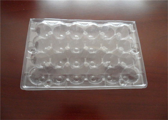 Disposable PET Plastic Quail Egg Cartons Transport Storage Approved