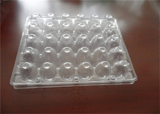 PET PVC Hatching Plastic Quail Egg Trays 30 Holes For Supermarket Storage
