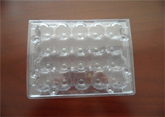 Poultry Equipment PET Custom Made Egg Cartons , Durable Plastic Egg Boxes
