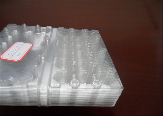 Disposable Plastic Egg Tray Blister Clamshell Box For 30 Eggs Transportation