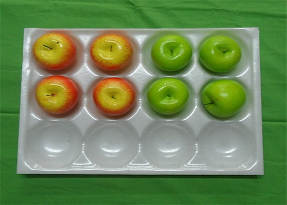 Supplementary Package Fruit Packaging Trays Plastic Material , Liners Under Piece Fruit