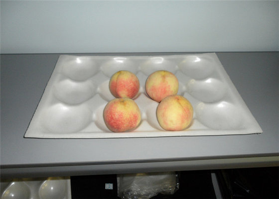 Environmental Popular PS PE Foam Trays Recyclable For Peach Pear Tomatoes Kiwi