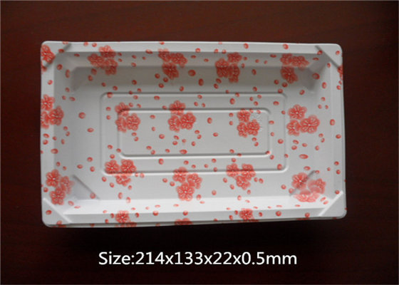 Commercial Kitchen Square Plastic Meat Trays For Dining Room Serving Platters