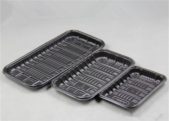 Biodegradable Packaging PP Food Tray Polypropylene Material For Supermarket Fish Meat