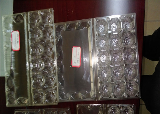 Home Use Food Service Plastic Egg Tray , 10 Plastic Egg Packaging Tray