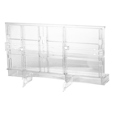 NAK 80 Steel Cold Runner Medical Injection Molding For Clear Acrylic Display
