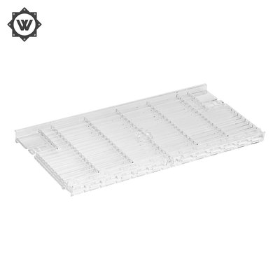 Cold Runner PC Injection Molding Products Polycarbonate Clear Makeup Drawers