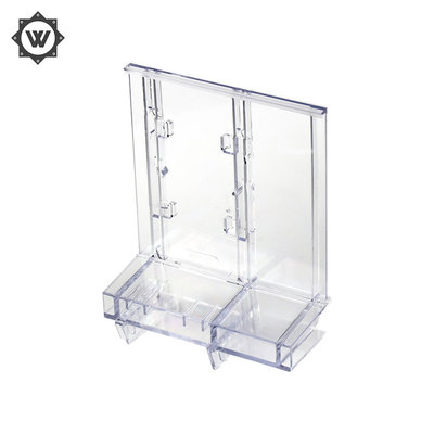 Mirror Polish Clear Plastic Molding PMMA Cosmetic Holder HASCO Mold Base