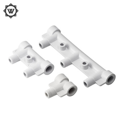 DME H13  Insert Injection Molding T - Branch Pipe Manifold Pipe Fitting Mould