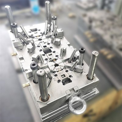 2 Cavity Plastic Injection Moulding Die Makers For PP +10%GF Housing Stem
