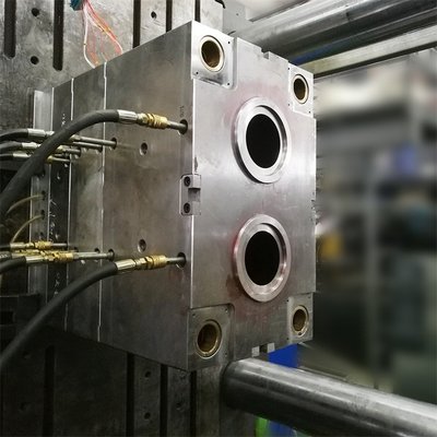 2 Cavity PP Plastic Tube Mold , Pin Point Gate Injection Molding Maker