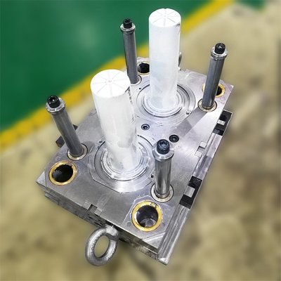 2 Cavity High Precision Plastic Pipe Moulding , PP Plastic Injection Mold Making