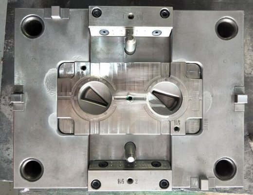 High Accuracy Plastic Injection Mold Tooling For POM Knob 300000 Cycles / Shots