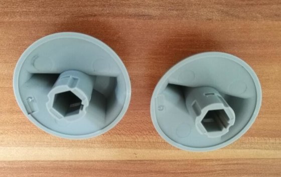 High Accuracy Plastic Injection Mold Tooling For POM Knob 300000 Cycles / Shots