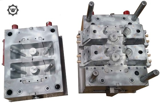 Large Runs Plastic Injection Mold Tooling For ABS Holder PA66+20GF Part Material