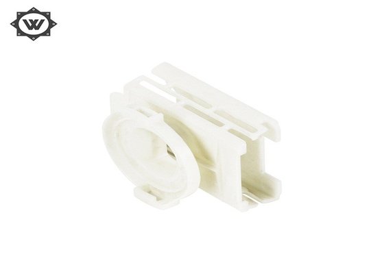 HASCO DME 1*4 Cavity Edge Gate Injection Molding White Plastic Front Housing