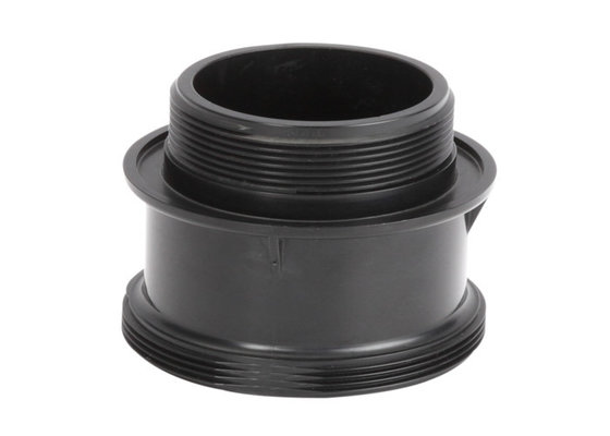 Black PC / ABS Housing Injection Molded Plastic Components 1.005 Shrinkage Rate