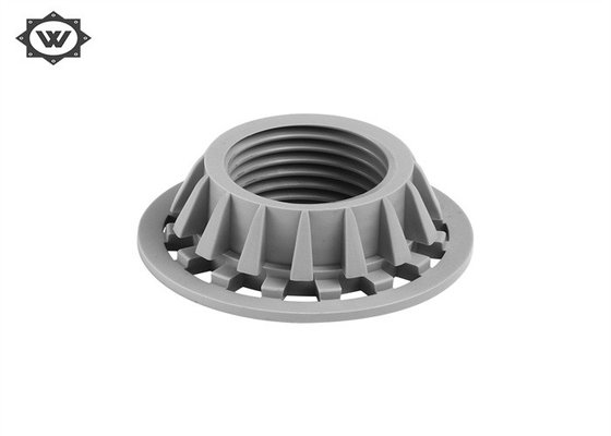 PC/ABS Two Shot Injection Molding Plastic Molded Parts Unscrewing Threaded Wheel Cover