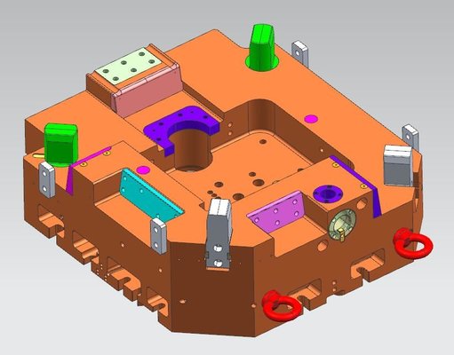 ISO Approval Single Shot  Die Casting Mold Making 0.001 MM Low Tolerance