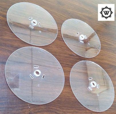 High Presion Clear Plastic Molding Covers Custom Plastic Parts 0.5% Shrinkage Rate