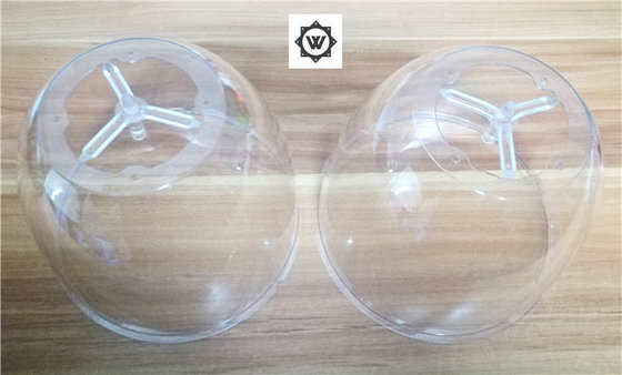 PS Crystal Clear Plastic Molding Housing LKM Mold Components 1*2 Cavity