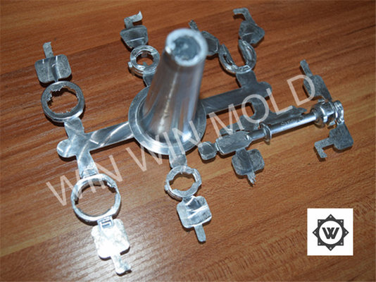 ADC12 Zine Edge Gate Die Cast Mold Makers SKD61 Steel HASCO Mold Base