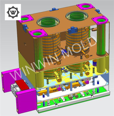 H13 Multi Cavity Mould Hot Valve Gate Injection Molding , Hot Runner Mold Plastic Parts