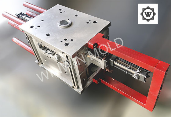 Manifold Electrical Plastic Moulding , 1.2738 HRC32 - 36 Cold Runner Injection Molding