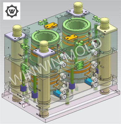 Multi Cavity Hot Runner Injection Molding , Hot Valve Gate Injection Molding M17167