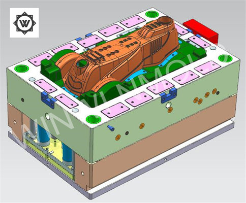 Single Cavity Hot Runner Injection Molding LKM Metric Standard 300000 Cycles