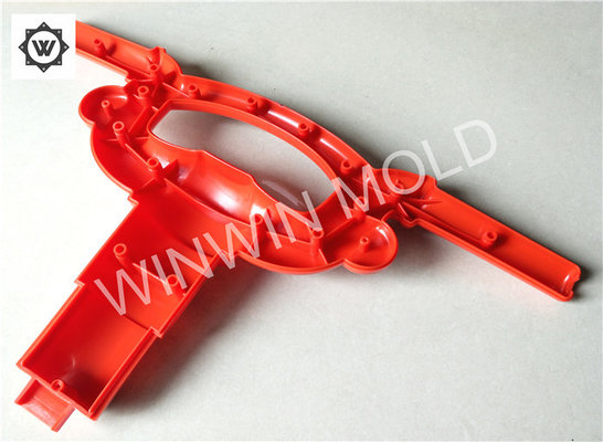 LKM Plastic Submarine Gate Injection Molding For Baby Toy Tricycle Handle Multi Cavity