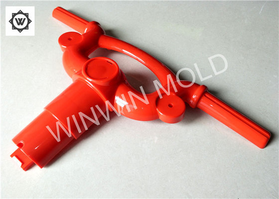 LKM Plastic Submarine Gate Injection Molding For Baby Toy Tricycle Handle Multi Cavity