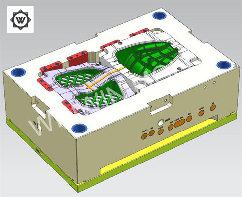 Plastic Material Injection Moulding Cashew Gate Multi Cavity SPI Finish