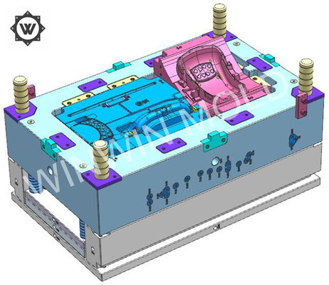 Mirror Polish Plastic Injection Molding Sub Gate Cold Runner
